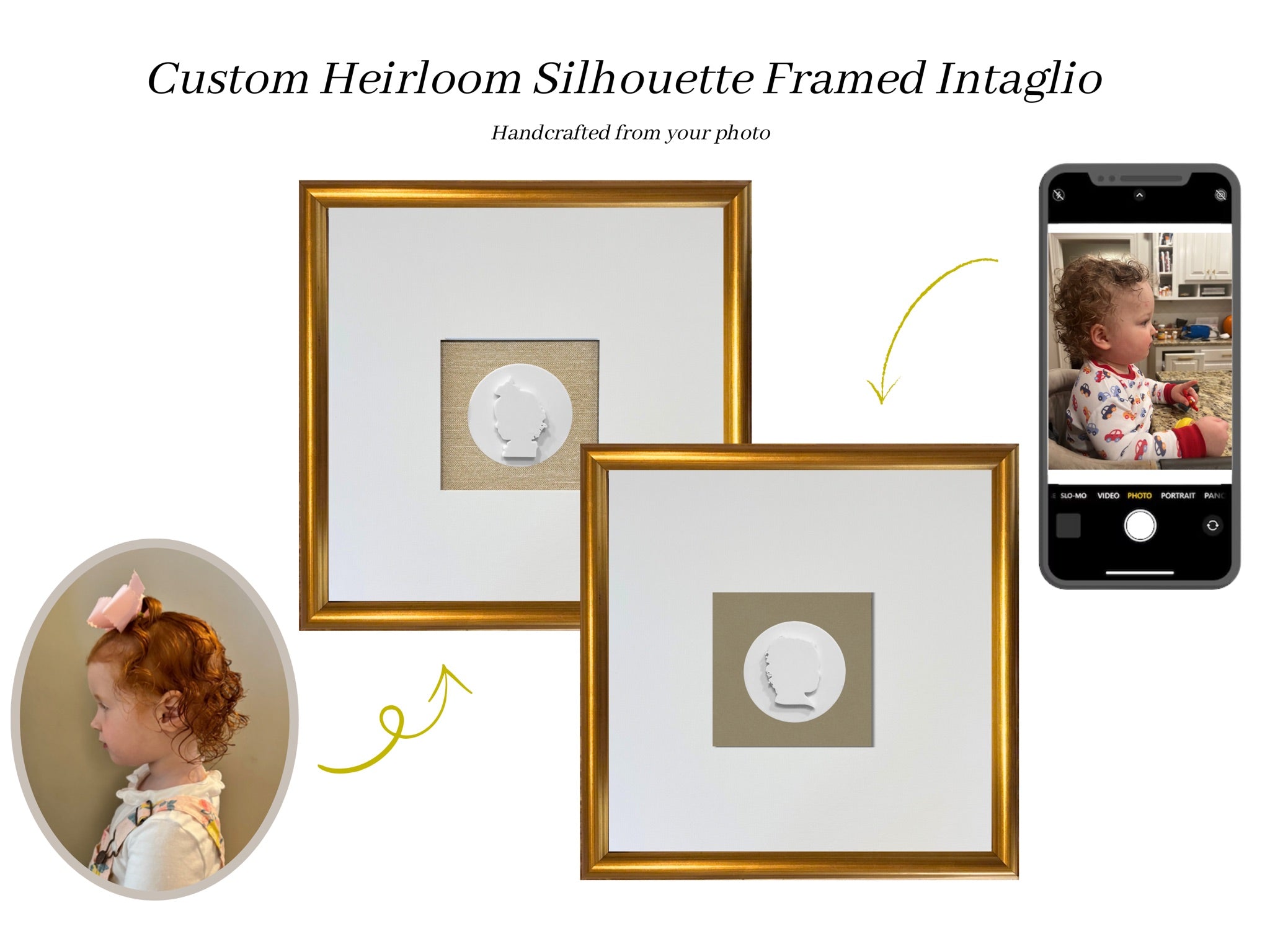 Custom Silhouette Intaglio Frames – Sidebar Designs